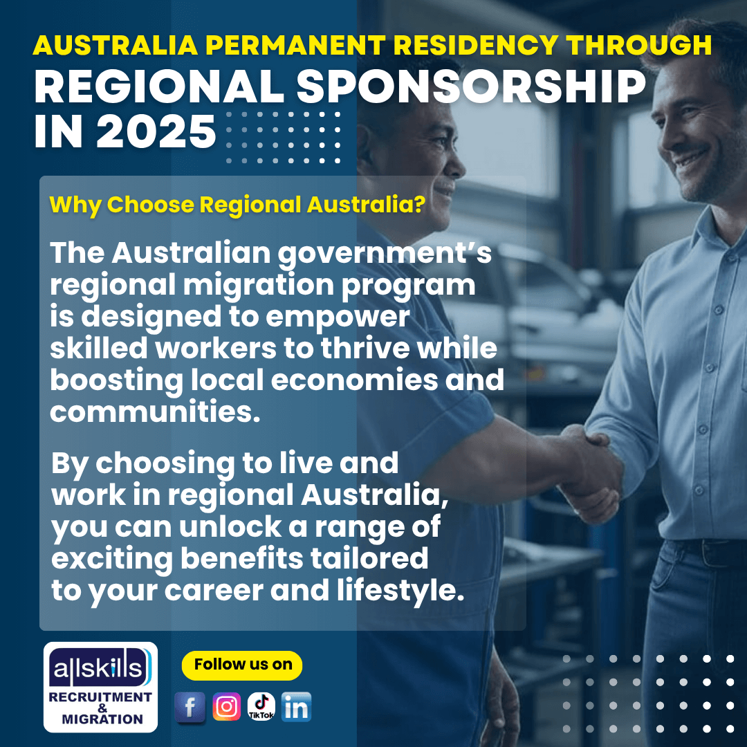 AUSTRALIA PERMANENT RESIDENCY THROUGH REGIONAL SPONSORSHIP IN 2025 ...
